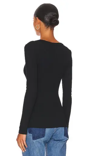 Superdown Sasha Button Top