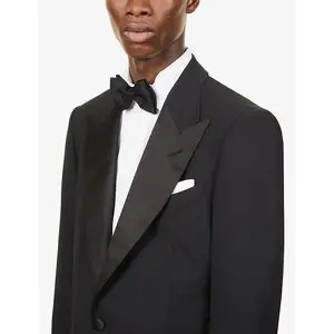 TOM FORD Shelton-fit Single-breasted Wool-blend Evening Suit - Blk Sld