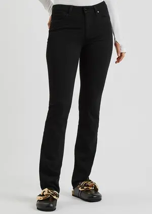 Paige Hoxton Transcend Slim-leg Jeans - Black