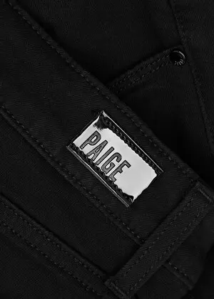 Paige Hoxton Transcend Slim-leg Jeans - Black