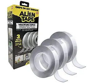 BELL & HOWELL Alien Tape 10' Multi-functional Reusable Double -sided Tape