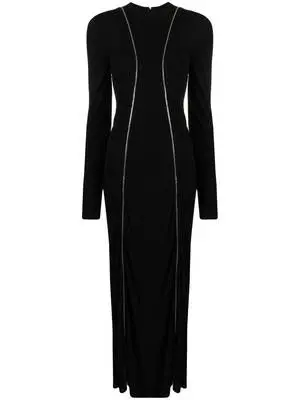 Victoria Beckham Piped-trim Detail Dress