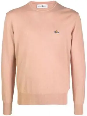 VIVIENNE WESTWOOD Orb Embroidered Jumper - Neutrals