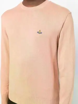 VIVIENNE WESTWOOD Orb Embroidered Jumper - Neutrals