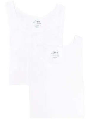Polo Ralph Lauren Tank Top 2 Pack - White
