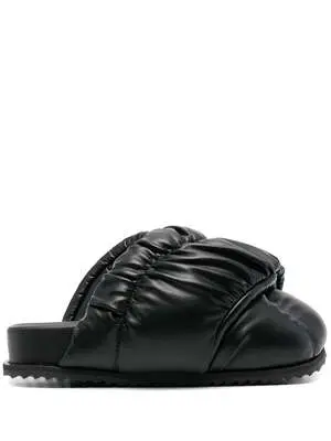 YUME YUME Padded Slip-on Mules - Black