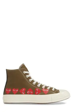 Comme Des Garçons X Converse Chuck Taylor High Top Sneaker