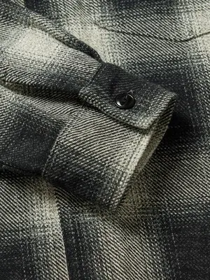 Officine Générale Judas Checked Cotton-flannel Overshirt