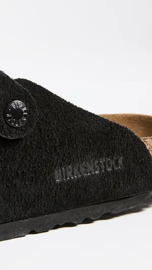 BIRKENSTOCK Boston Soft Footbed Clogs - Black