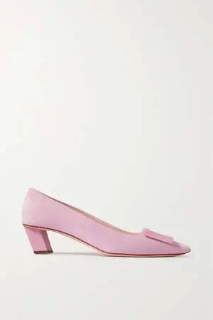ROGER VIVIER  Belle Vivier Suede Pumps