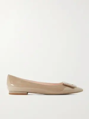 Roger Vivier Glossed Flats For Women
