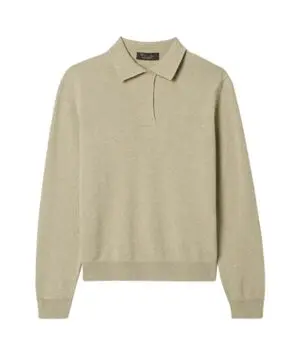 Loro Piana Cashmere Polo Sweater - Neutrals
