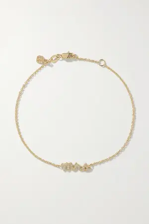 SYDNEY EVAN Mrs. 14-karat Diamond Bracelet - Gold