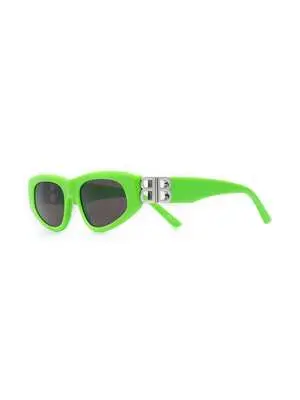 Balenciaga Dynasty D-frame Sunglasses - Green