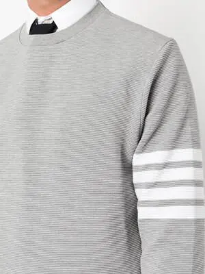 Thom Browne 4-bar Stripe Sleeve Sweatshirt