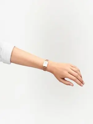 DANIEL WELLINGTON Quadro Pressed Melrose 20x26mm - White