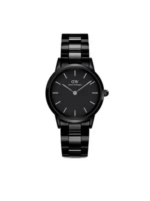 DANIEL WELLINGTON Iconic Link Ceramic 28mm Watch - Black