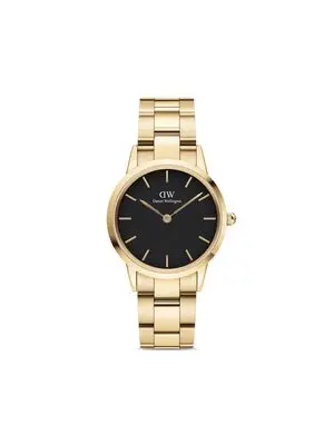 DANIEL WELLINGTON Iconic Link 28mm Watch - Black