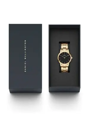 DANIEL WELLINGTON Iconic Link 28mm Watch - Black