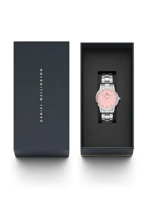DANIEL WELLINGTON Iconic Link Blush 28mm