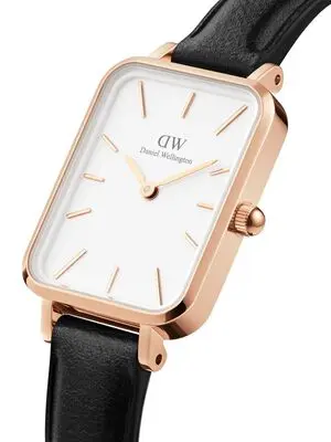 DANIEL WELLINGTON Quadro Pressed Sheffield 20x26mm - White