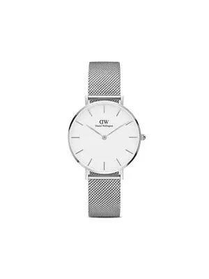 DANIEL WELLINGTON Petite Sterling 32mm - White