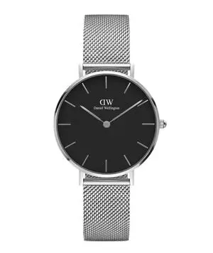 DANIEL WELLINGTON Petite Sterling 32mm Watch - Black