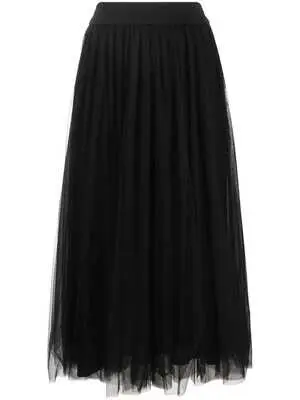 Fabiana Filippi Black Wash Skirts