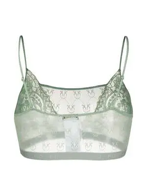 Pinko Lace Logo-underband Bra