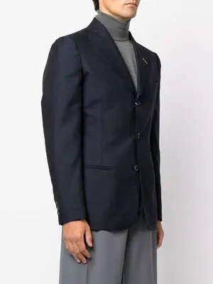 MAISON MARGIELA Single-breasted Tailored Blazer - Blue