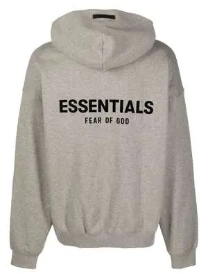 Fear Of God Logo Pullover Hoodie