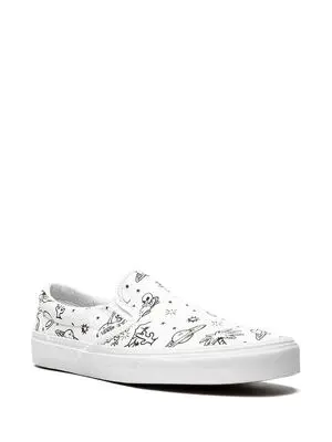 VANS Classic Slip-on Ufo U-paint Sneakers - White