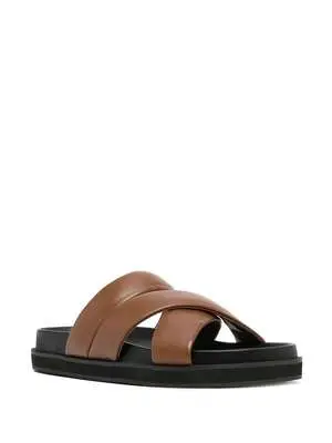 Senso Nico Leather Sandals - Brown