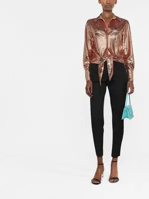 TOM FORD Sequin-embellished Long-sleeve Shirt