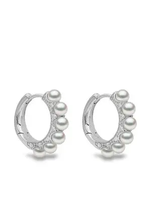 Yoko London Huggie Earrings