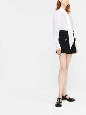 Moschino Silk Pussy-bow Blouse