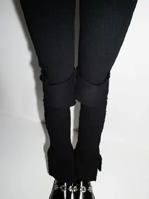 TALIA BYRE Warm Up Knitted Trousers