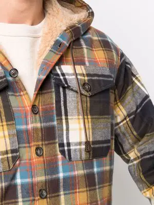 Dsquared2 Icon Check Print Hooded Jacket