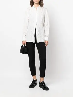 Aspesi Slim-fit High-waisted Trousers