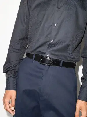 FERRAGAMO Gancini-motif Leather Belt
