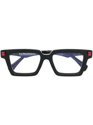 KUBORAUM Square Frame Glasses - Black