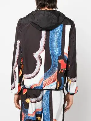 AMBUSH Abstract-pattern Paneled Technical Jacket