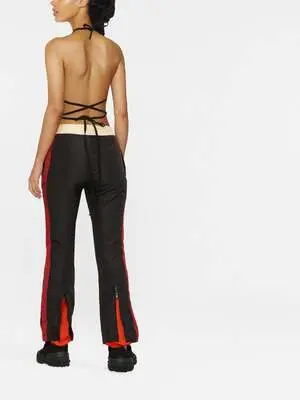 AMBUSH Contrast-trim Logo-panel Trousers