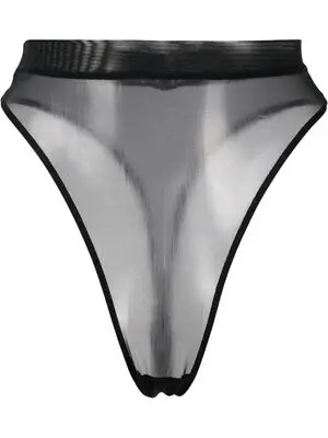 MAISON CLOSE Corps À Corps Thong - Black