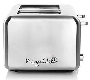 MEGACHEF Stainless Steel 4-slice Toaster