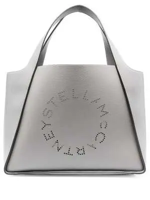 Stella McCartney Stella Logo Tote Bag - Grey