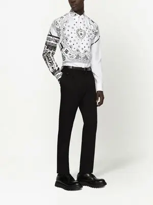 Dolce & Gabbana Tailored Jersey Trousers