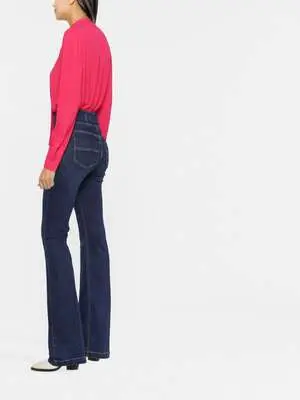 Elisabetta Franchi High-rise Flared Jeans