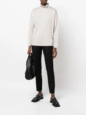 Fabiana Filippi Bead-detail Slim Trousers