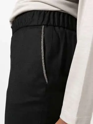 Fabiana Filippi Bead-detail Slim Trousers